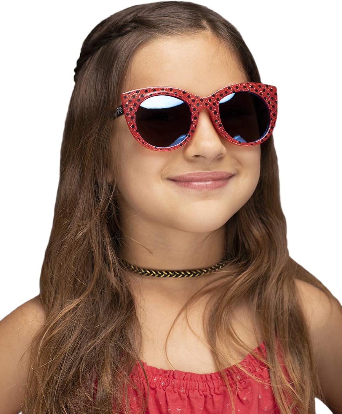 Buy Sun-Staches Kids Miraculous Ladybug Glitter Dots Sunglasses Child ...
