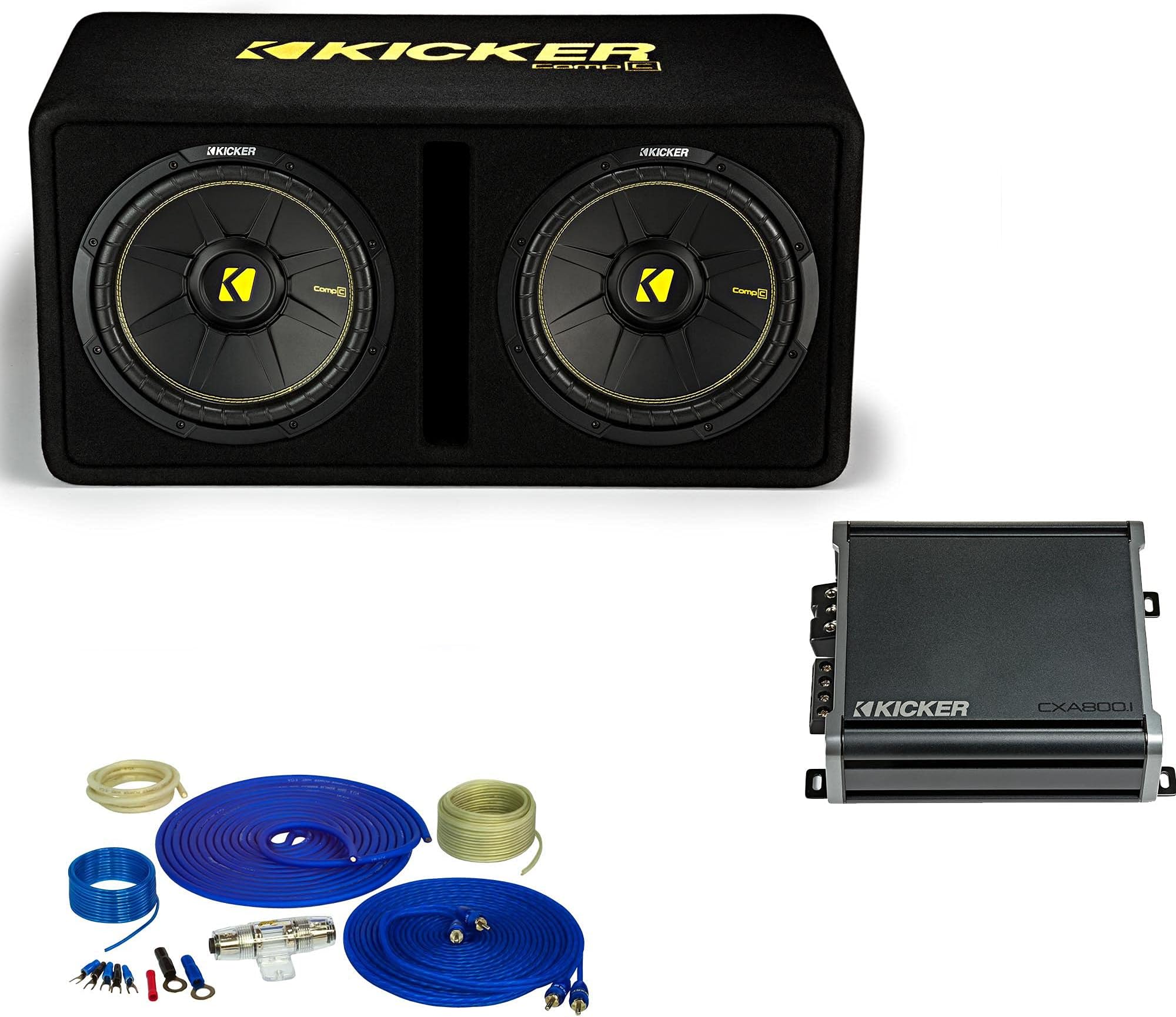 Amazon.com: MTX 12 inch 1200W Dual Bass Package Terminator Series ...