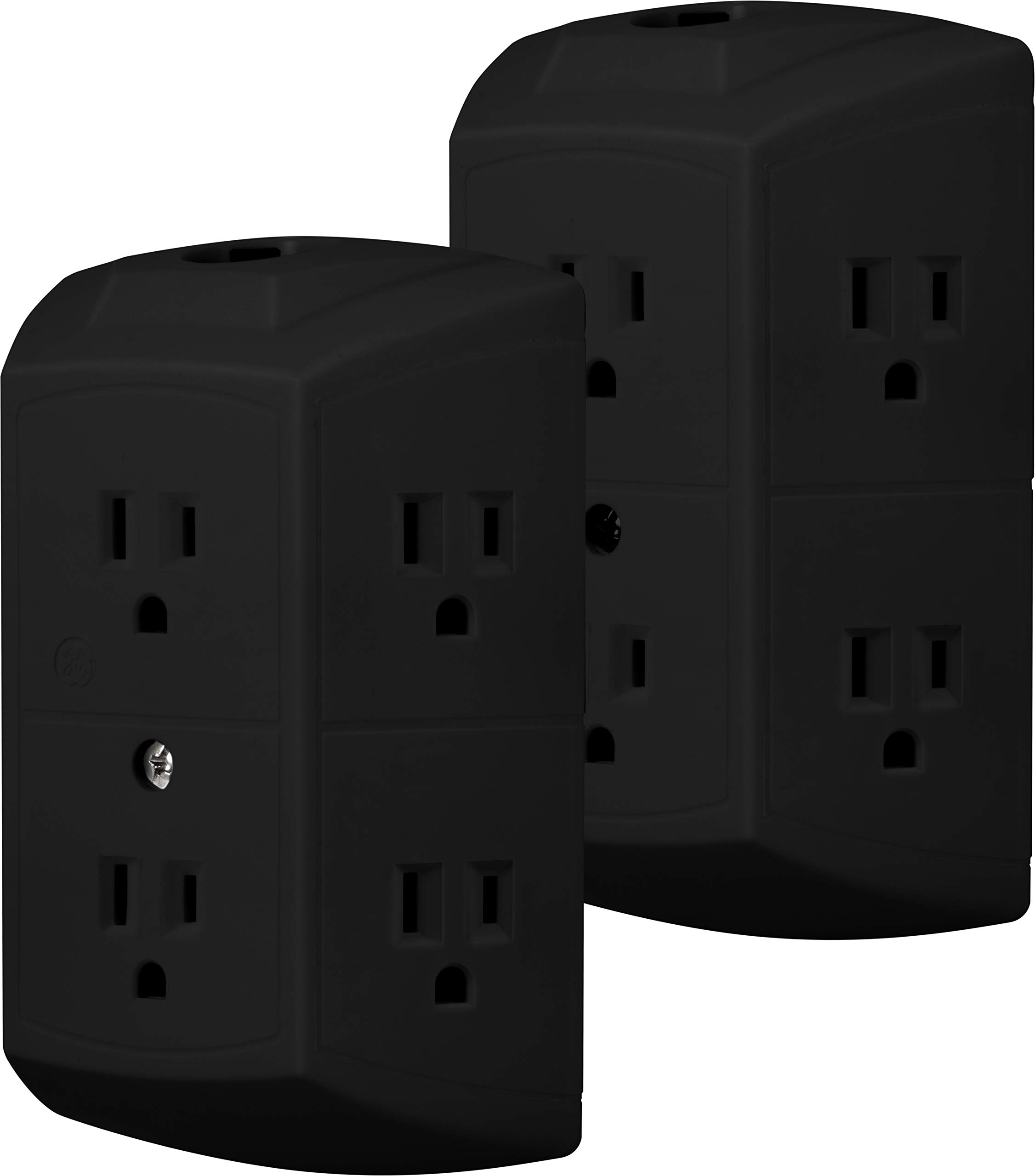 Snapklik.com : 6-Outlet Extender, 2 Pack, Grounded Wall Tap, Reset ...