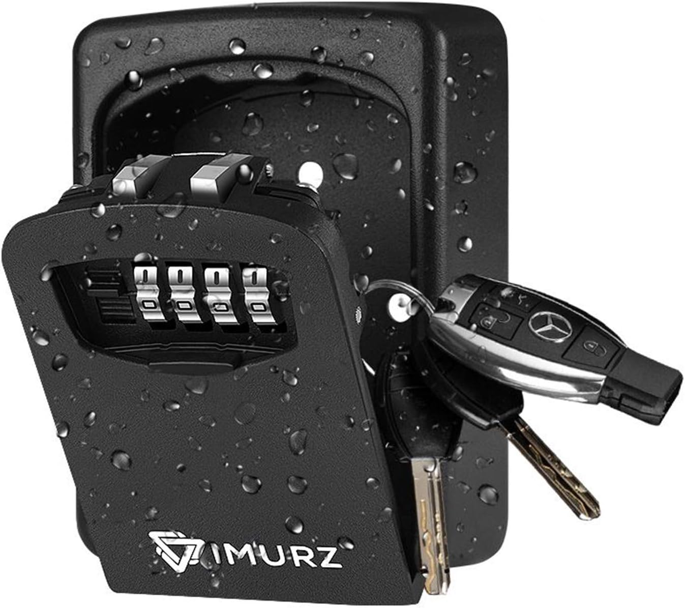 Schlüsseltresor Schlüsselsafe Mit 4-stelligem Zahlencode,Schlüsselbox ...