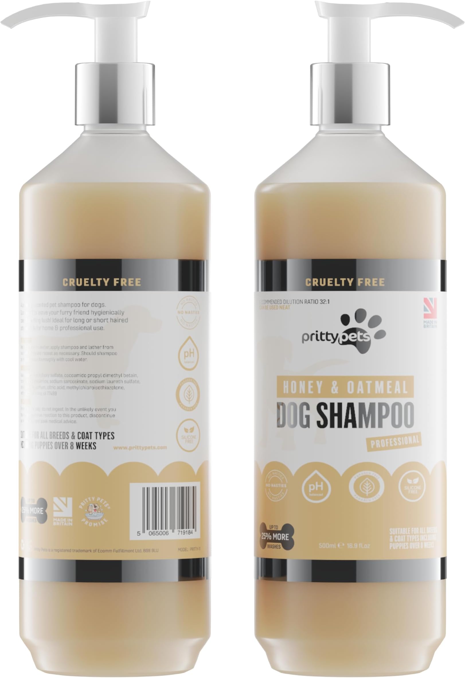 Wahl Oatmeal Essence Shampoo, Dog Shampoo, Shampoo for Pets, Natural ...