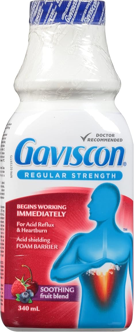 Amazon.com: Gaviscon Fruit- Long-Lasting Acid Reflux and Heartburn ...