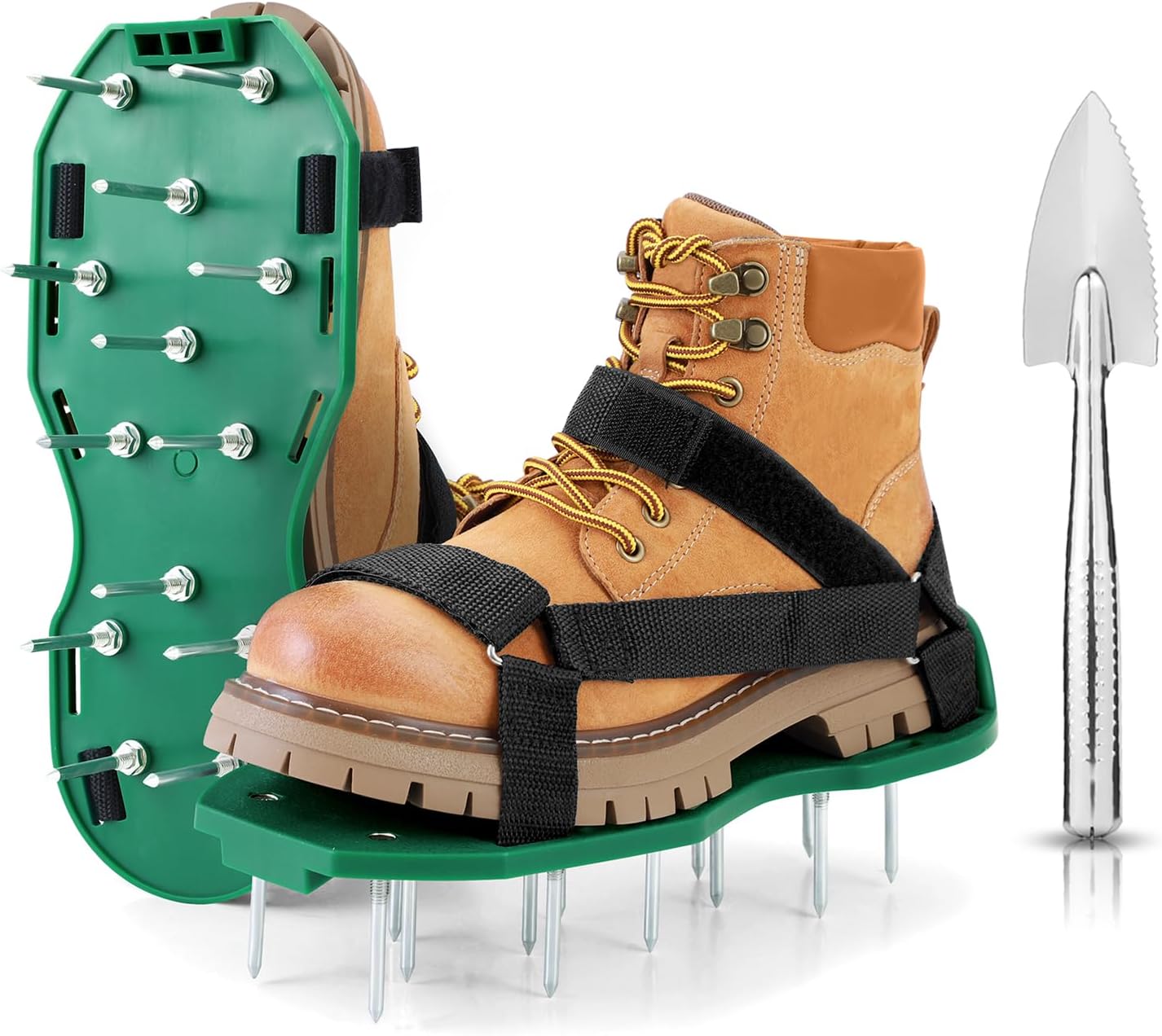 Amazon.com : kailund Aeration Shoes for Lawn Aerator Shoes with Metal ...