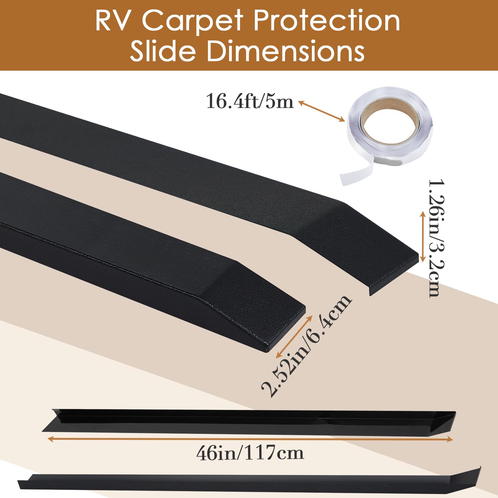 Snapklik.com : Leyndo 2 Pcs RV Slide Out Ski Set Slide Out Stabilizers ...