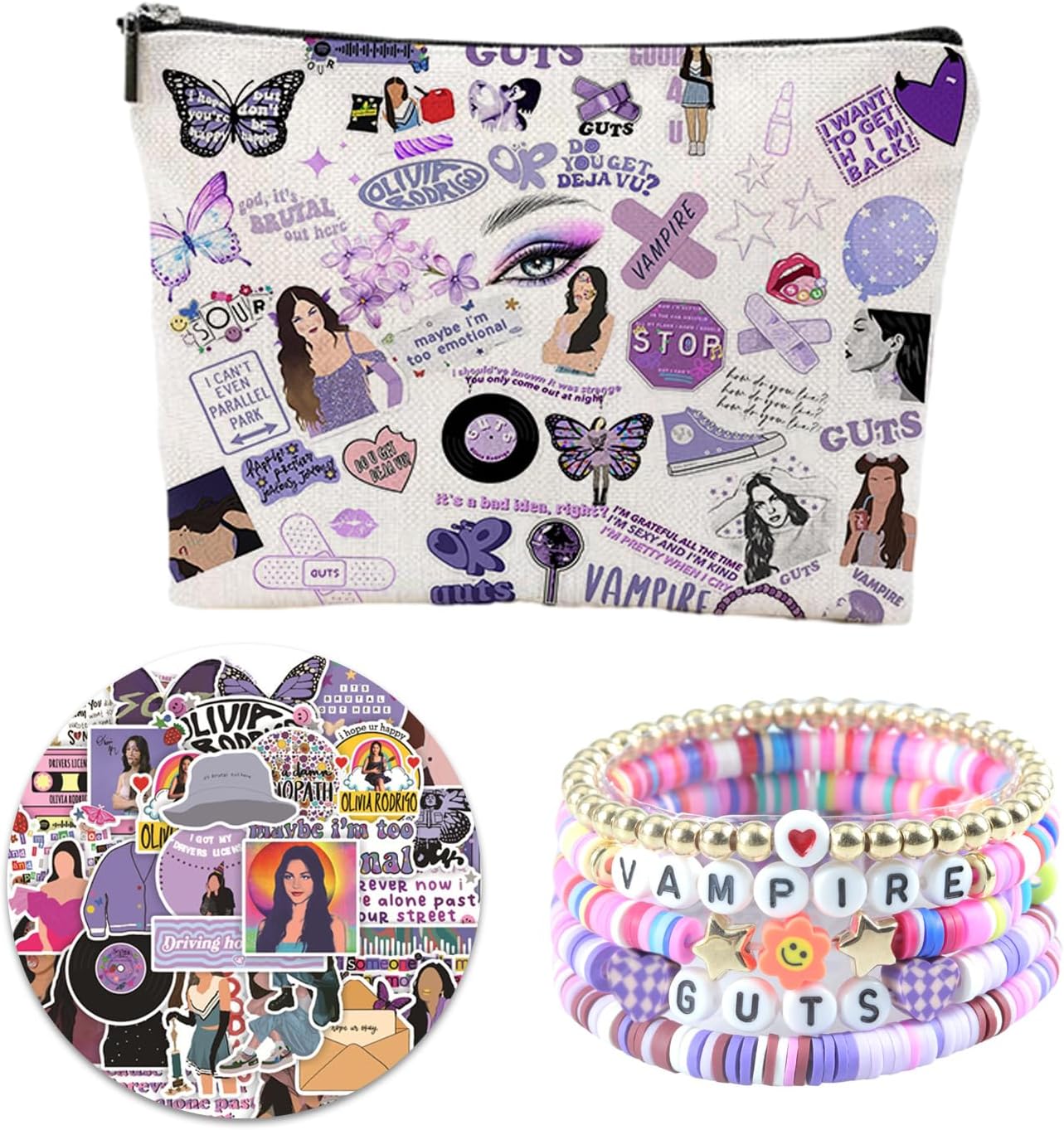 Amazon.com: WZMPA Singer Tour Cosmetic Bag Album Music Fans Gift Singer ...