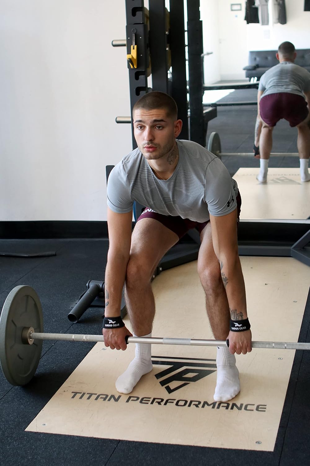 Ludus Gear Lifting Straps, Premium Neoprene Padding Straps, Double ...