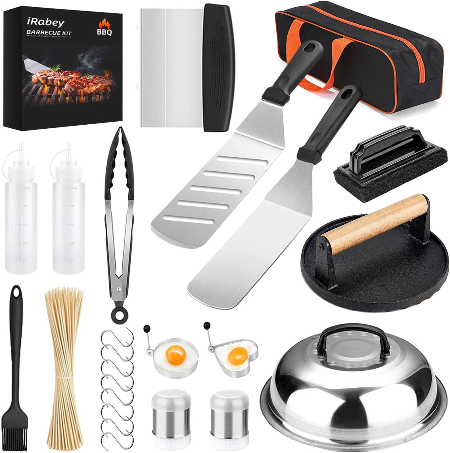 Amazon.com : Blackstone Griddle Accessories Kit and Burger Press, 122 ...