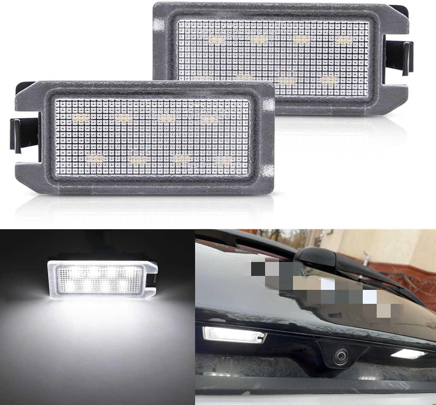 Amazon.com: MOFORKIT LED License Plate Light Lamp Assembly For 2015 ...