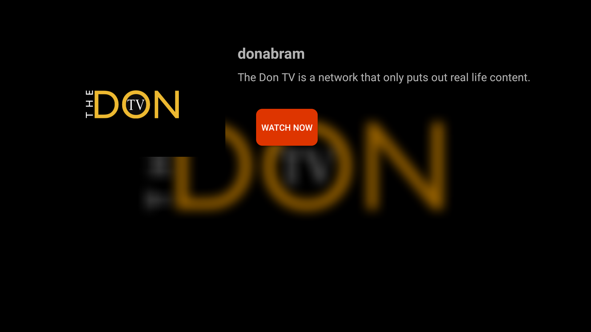 The Don TV - App on Amazon Appstore