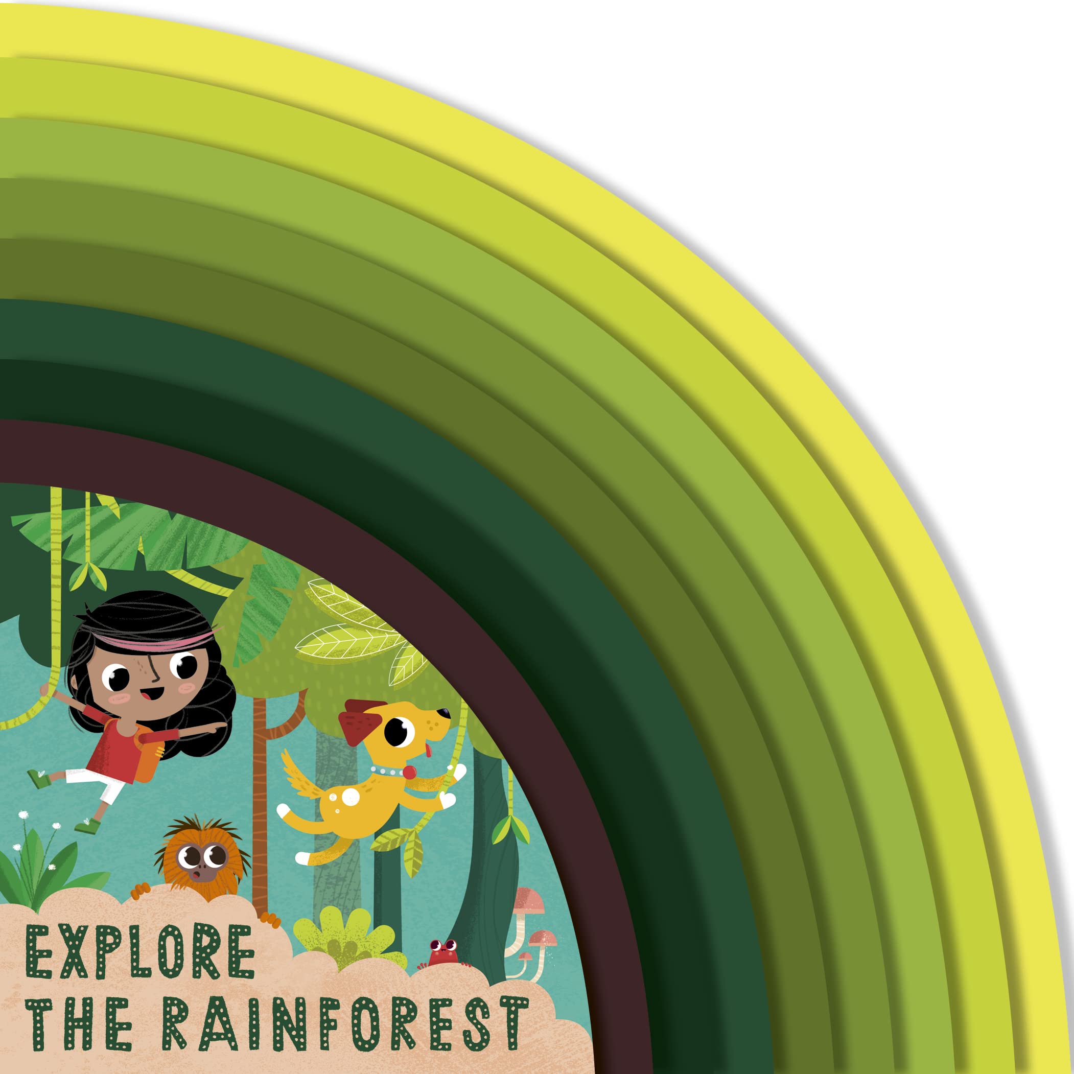 Explore the Rainforest (Adventures of Evie and Juno) : Madden, Carly ...