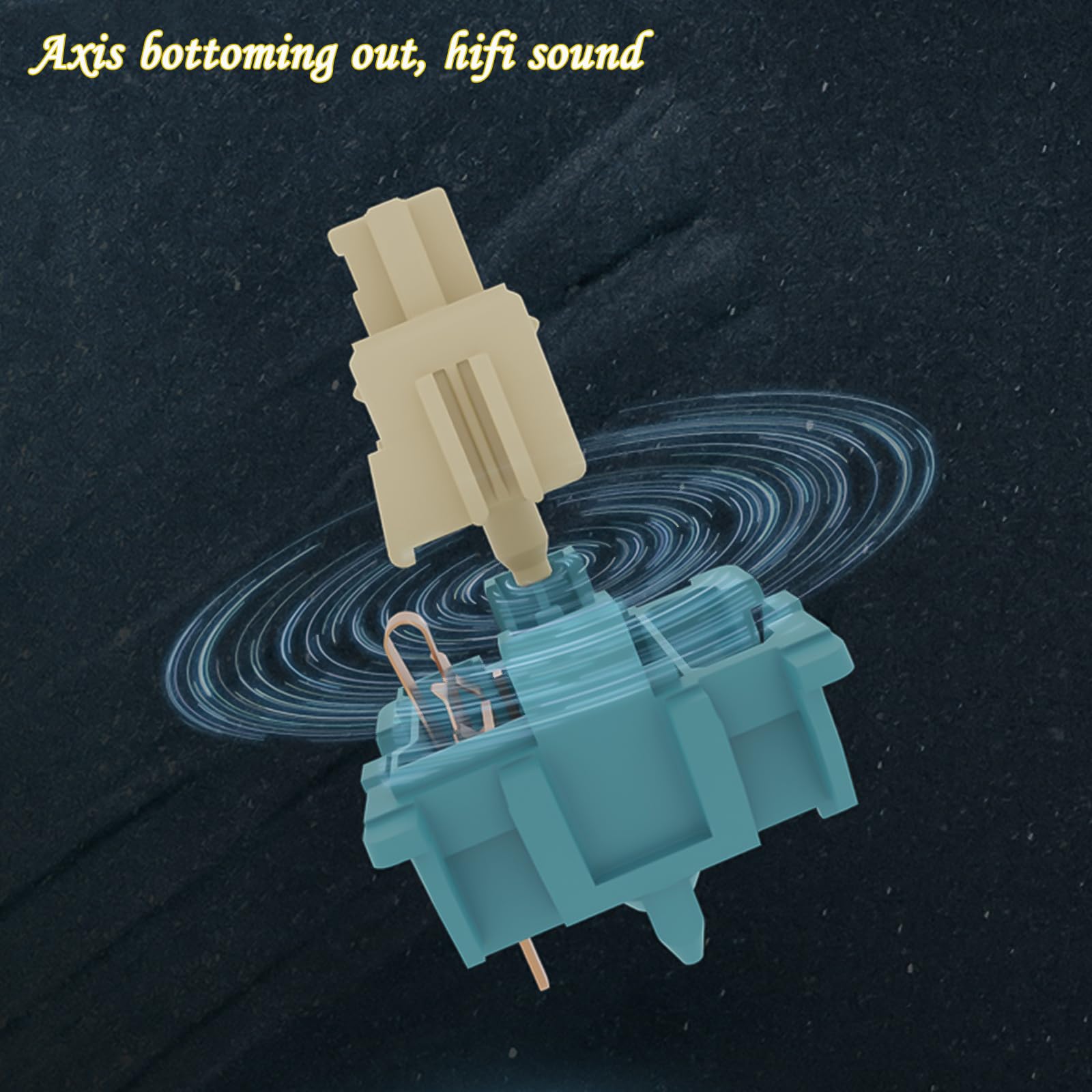 Snapklik.com : DRAOZA GATERON Dual-Rail Lunar Probe Keyboard Switches ...