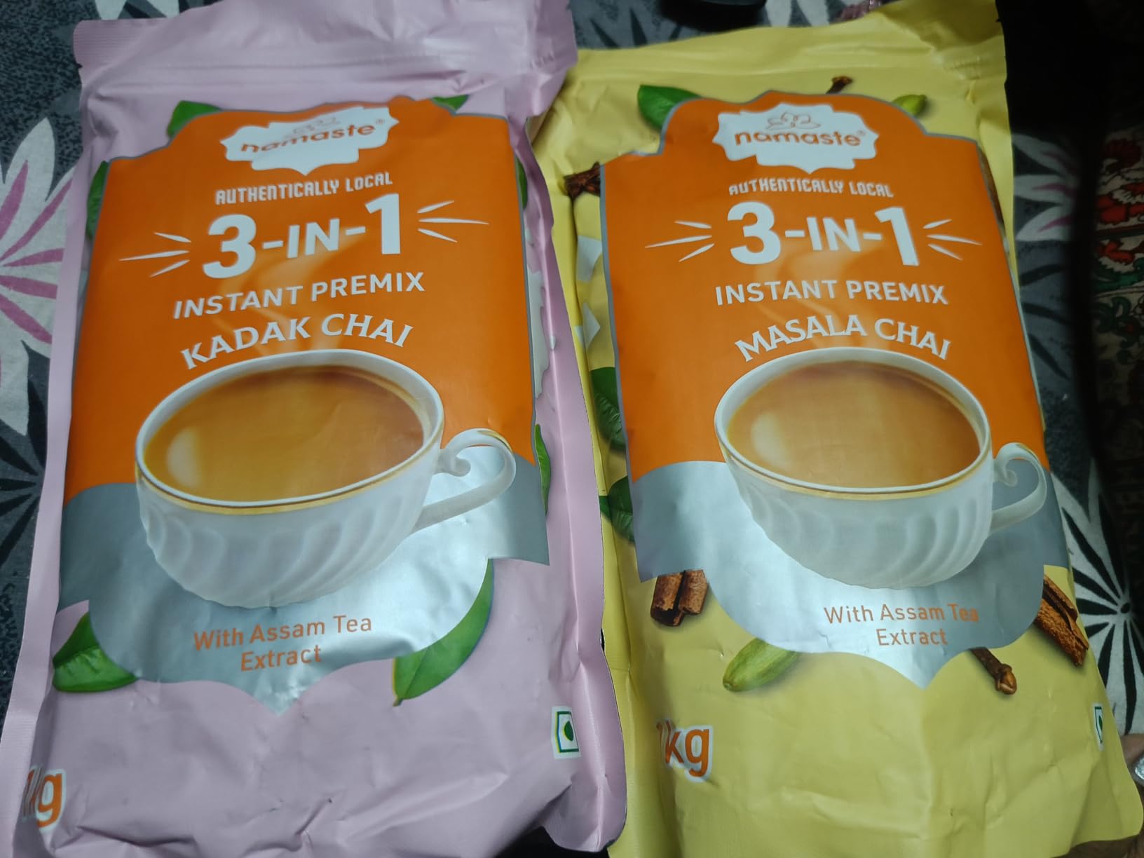 NAMASTE CHAI Instant Tea Premix, Masala Chai|Value Pack|Ginger, Clove ...