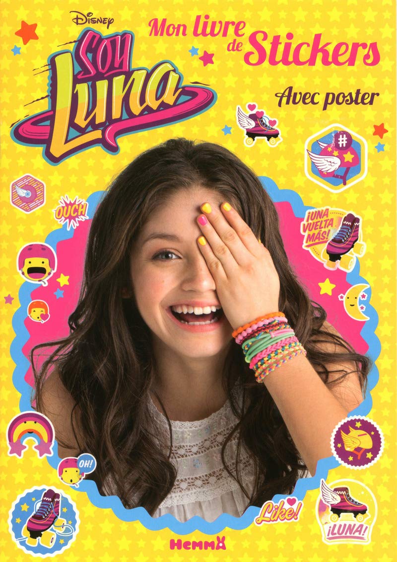 Amazon.in: Buy Disney soy luna mon livre de stickers + poster Book ...