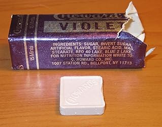 Amazon.com : 3 Pack Chowards Violet Mints - C Howard's Old Fashion ...