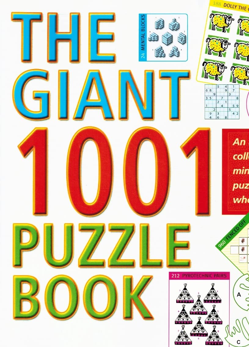 The Giant 1001 Puzzle Book (Other): Random House: 9780812936551: Amazon ...