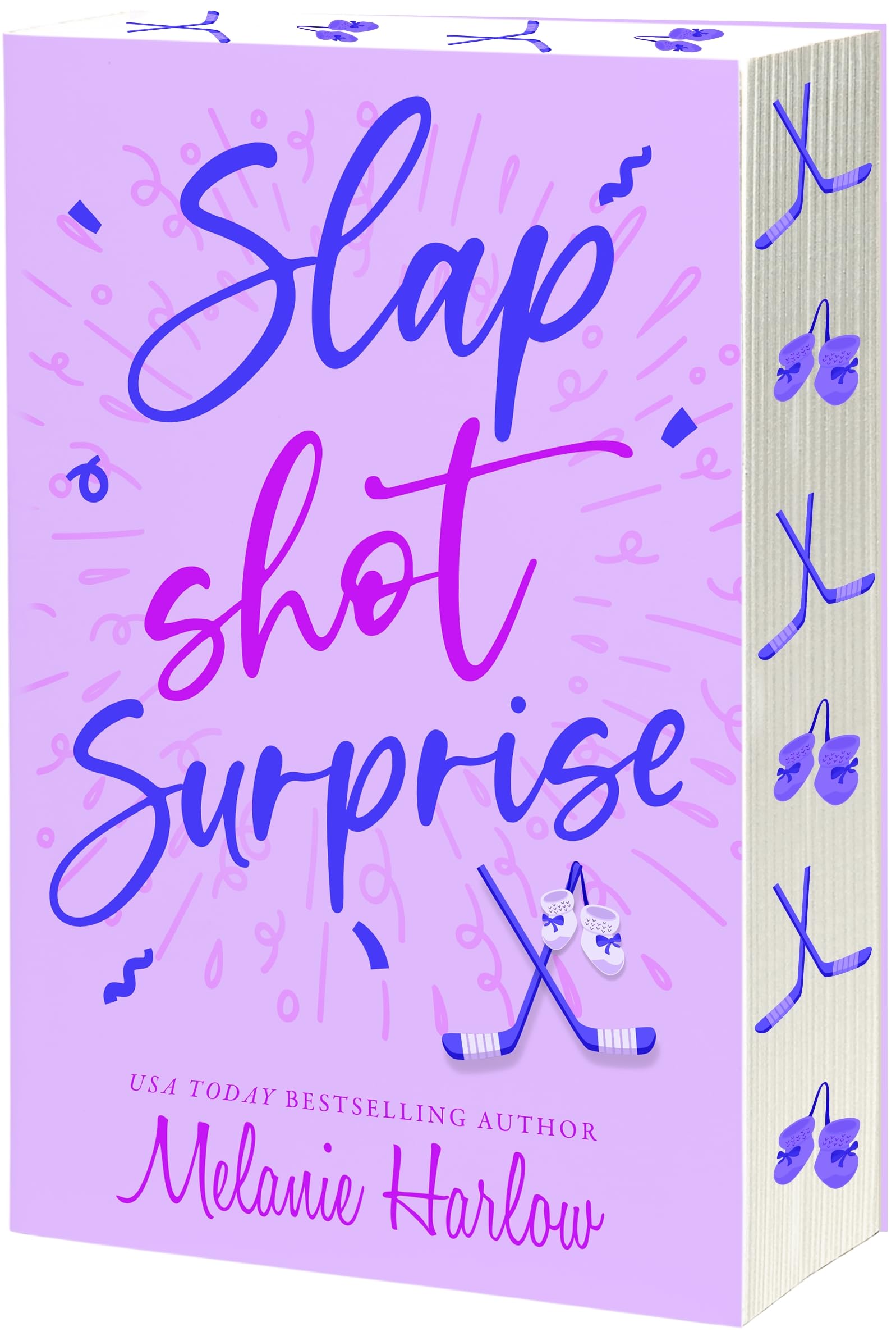 Slap Shot Surprise (Cherry Tree Harbor, 5): Harlow, Melanie: 9781649377753: Amazon.com: Books