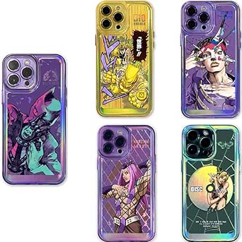 Amazon.co.jp: JoJo's Bizarre Adventure Smartphone Case iPhone 15 Case ...