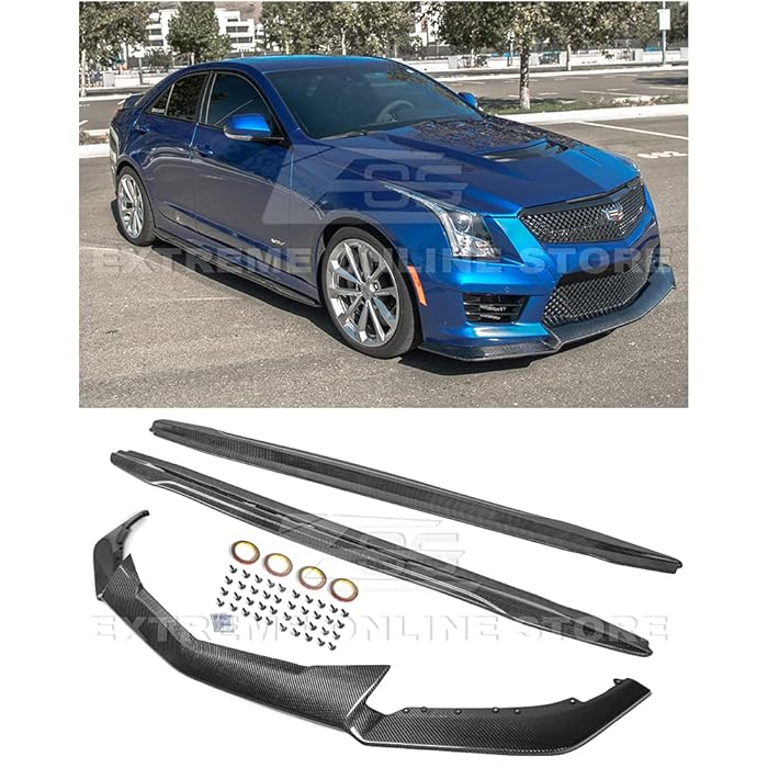 Buy Replacement For 2016-2019 Cadillac ATS-V | Carbon Package Style ...