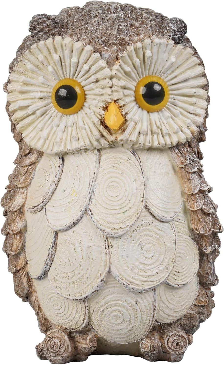 Amazon.com: Cute White Owl Figurine Home Décor an Owl Family Stood on a ...
