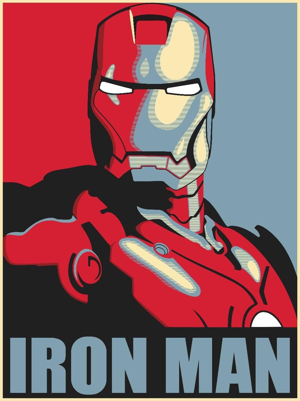 Amazon.com: Wall Decor Master Iron Man Movie Poster, 20x30 inch ...
