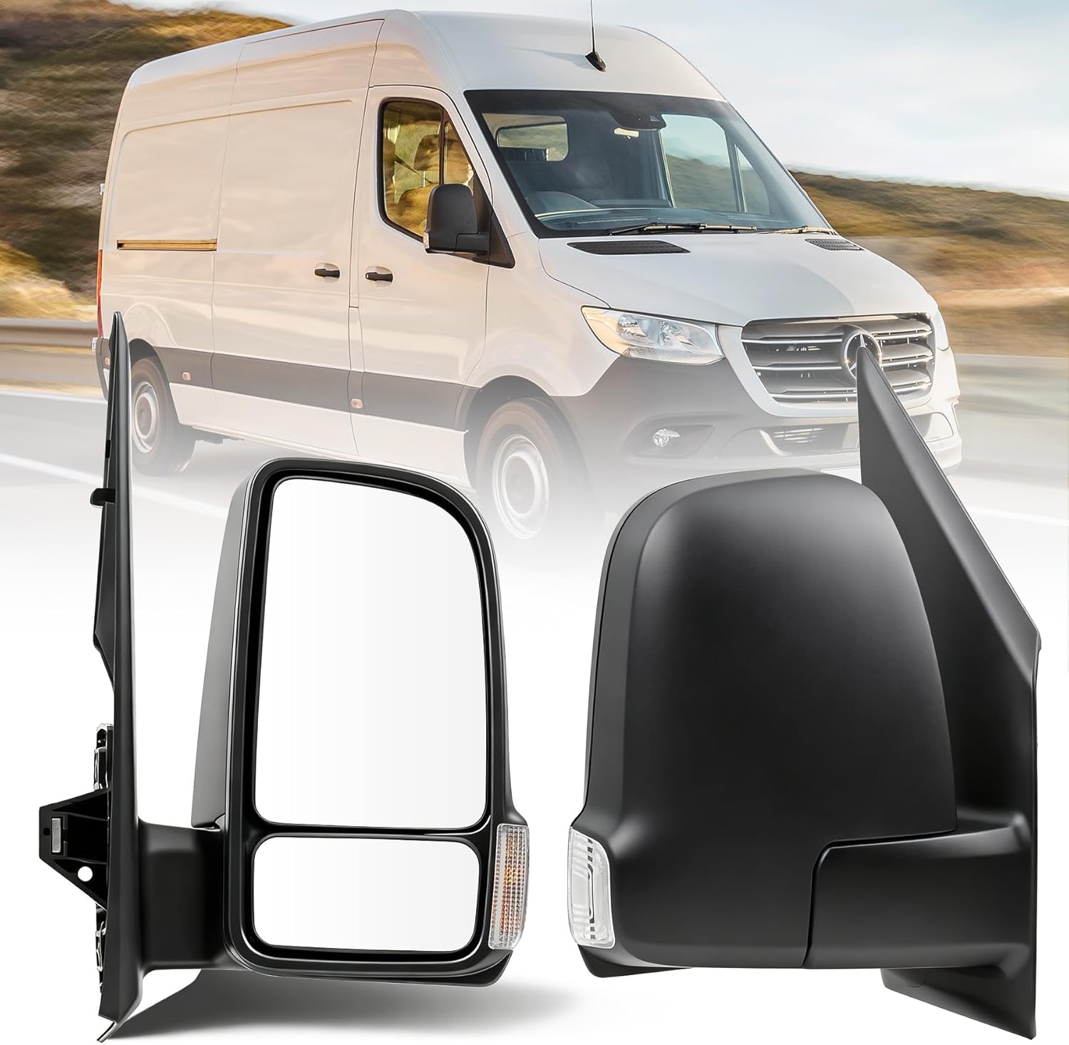 Amazon.com: Convitex Passenger Right Side Mirror for Merecedes Sprinter ...