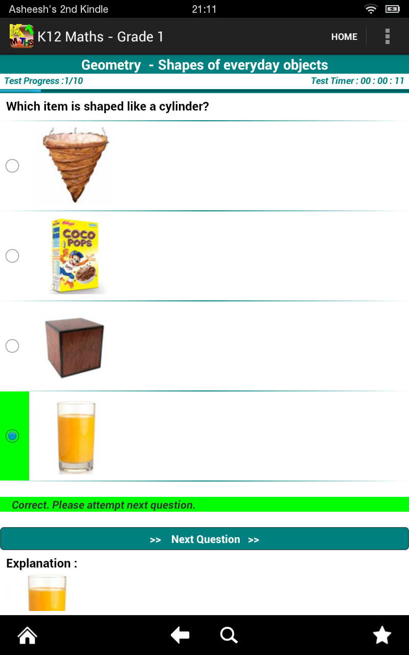K12 Maths - Grade 1 - App on the Amazon Appstore