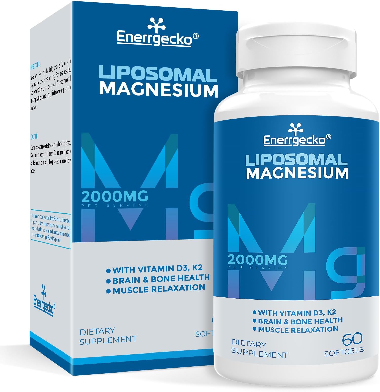 Amazon.com: Liposomal Magnesium Complex 2200MG Softgels,Magnesium ...