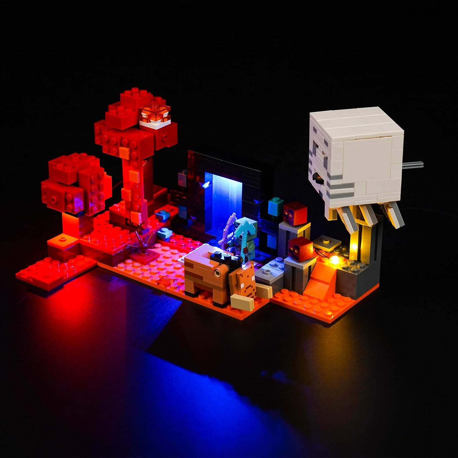 Amazon.com: BrickBling Light Kit Compatible with Lego Mine-Craft The ...