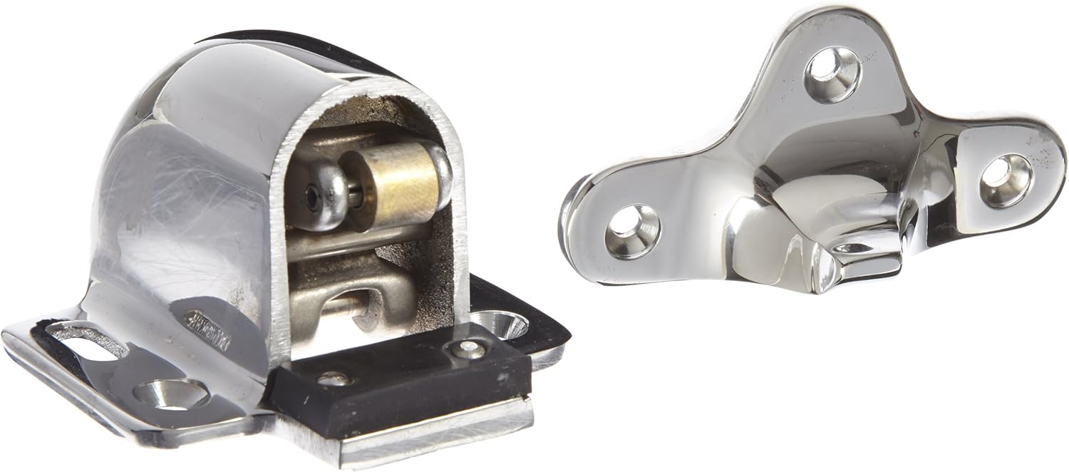 Rockwood 491R.26 Brass Floor Mount Automatic Door Holder with Stop ...