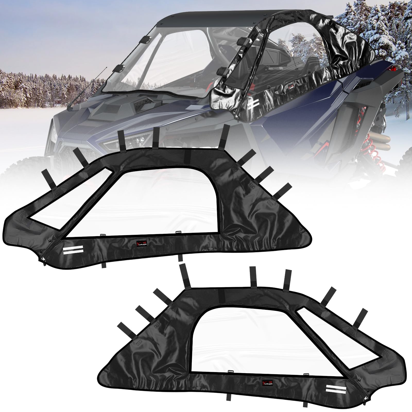 Rzr 900 Cab Enclosure Falcon Ridge Polaris RZR Turbo S 4 Seater Cab