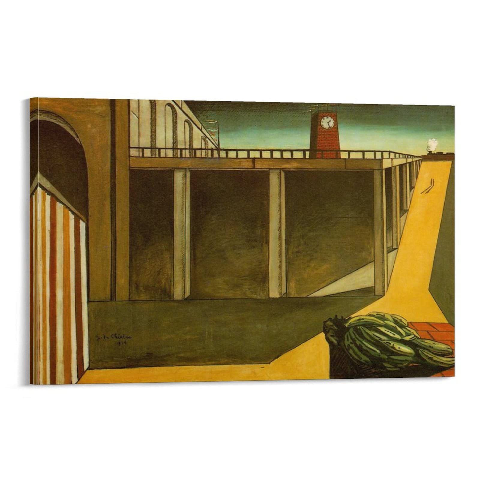 Train De Chirico Modern Art Monday Presents: Giorgio De Chirico, The