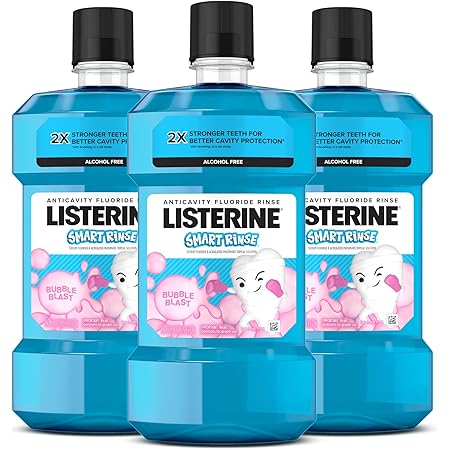 Amazon.com : Crest Kid's Anti Cavity Fluoride Mouthwash, Alcohol Free ...