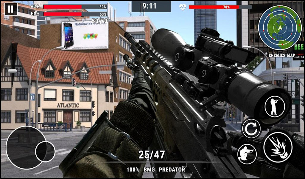 Real Open World Sniper Mafia Shooting 3D games : Sniper Shooting ...