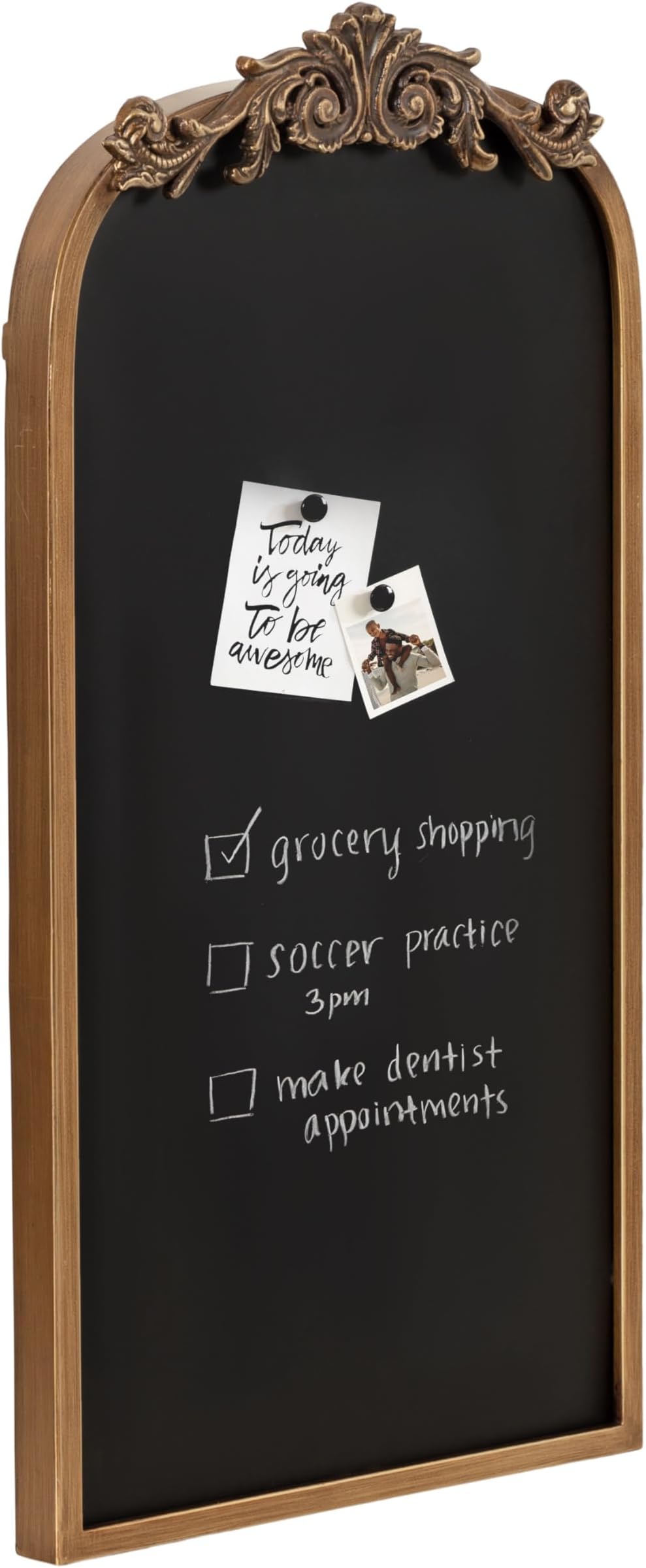 Amazon.com: Kate and Laurel Owing Modern Farmhouse Magnetic Chalkboard ...