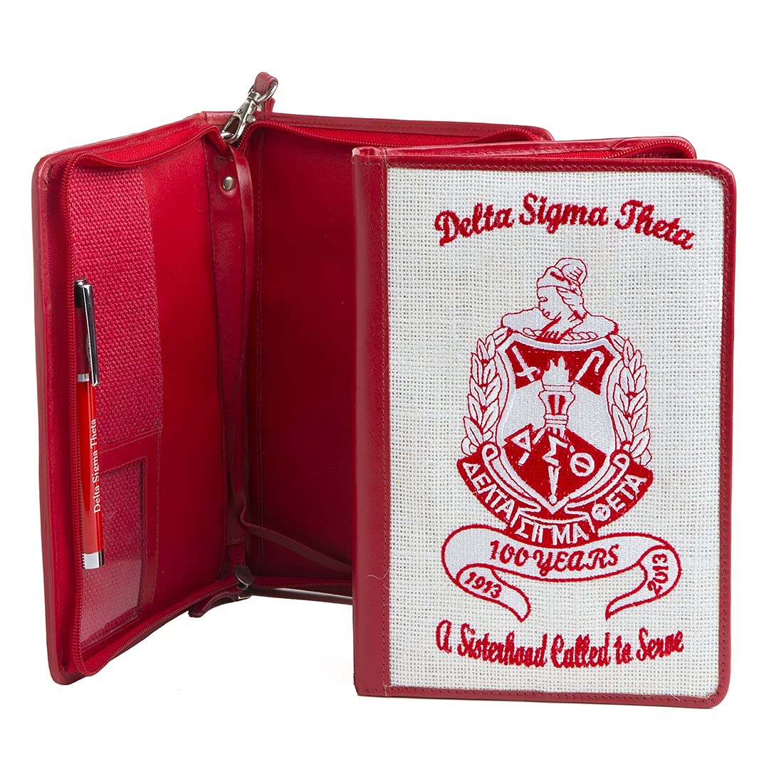 Amazon.com: Delta Sigma Theta Ritual Commemorative Bible Cover With ...