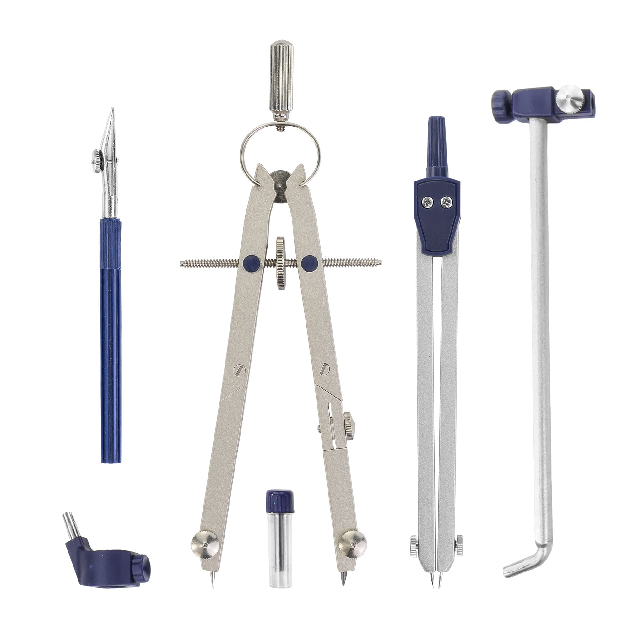 SENBAILU Angle Ruler Round Stainless Steel Compass Measuring Tool ...