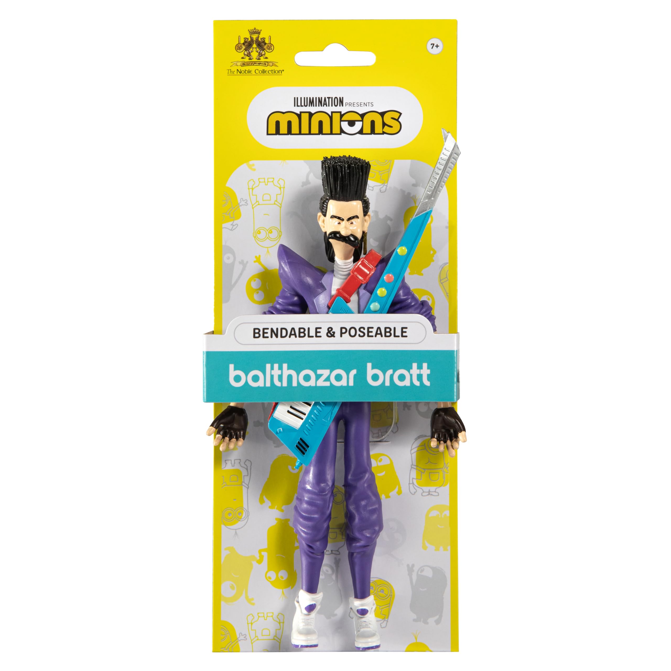 Amazon.com: The Noble Collection Bendable Minions Balthazar Bratt ...