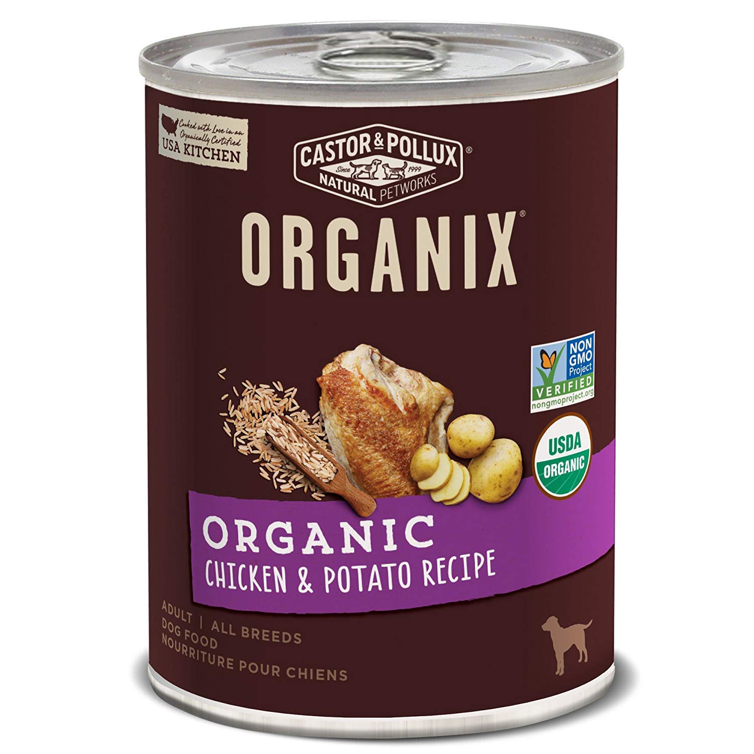Castor And Pollux Organix Organic Chicken And Potato Recipe Adult ...