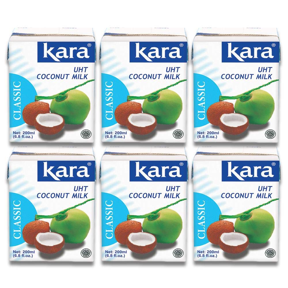 Kara Classic Coconut Milk - 6 X 200ml : Amazon.co.uk: Grocery
