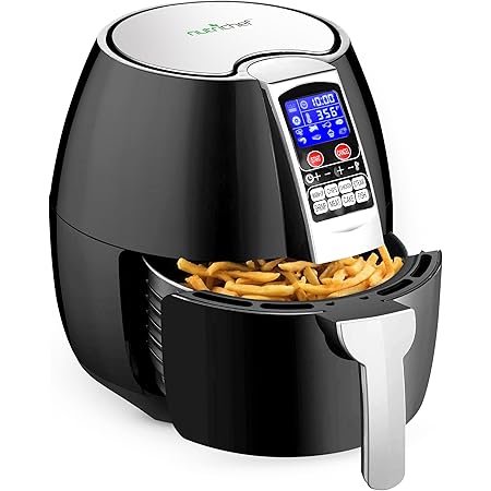 Amazon.com: NutriChef Hot Air Fryer Oven - Oilless Convection Power ...