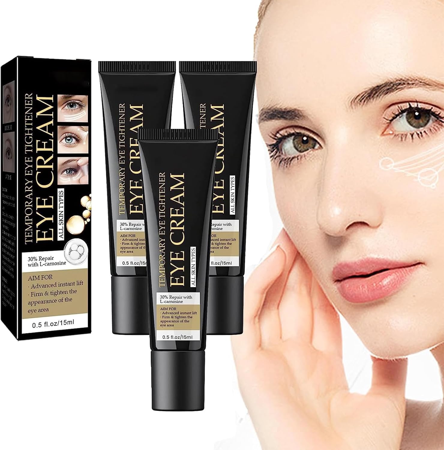 Celyn Instant Firmx Eye Tightener, Celyn Eye Bag Cream, Temporary Eye ...