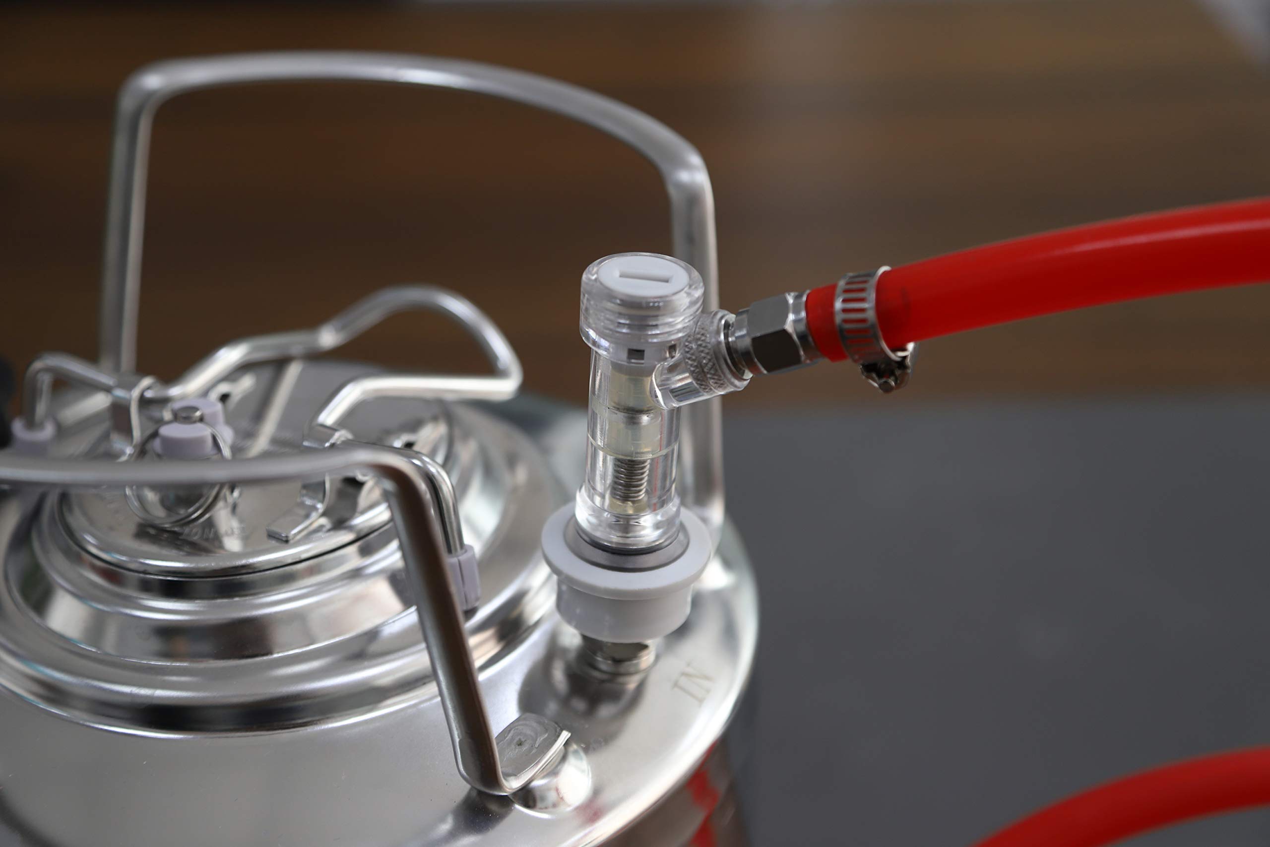 Red 5/16 ID 25ft Kegerator Hose SYL Red Gas Line Hose - 25ft Food Grade ...