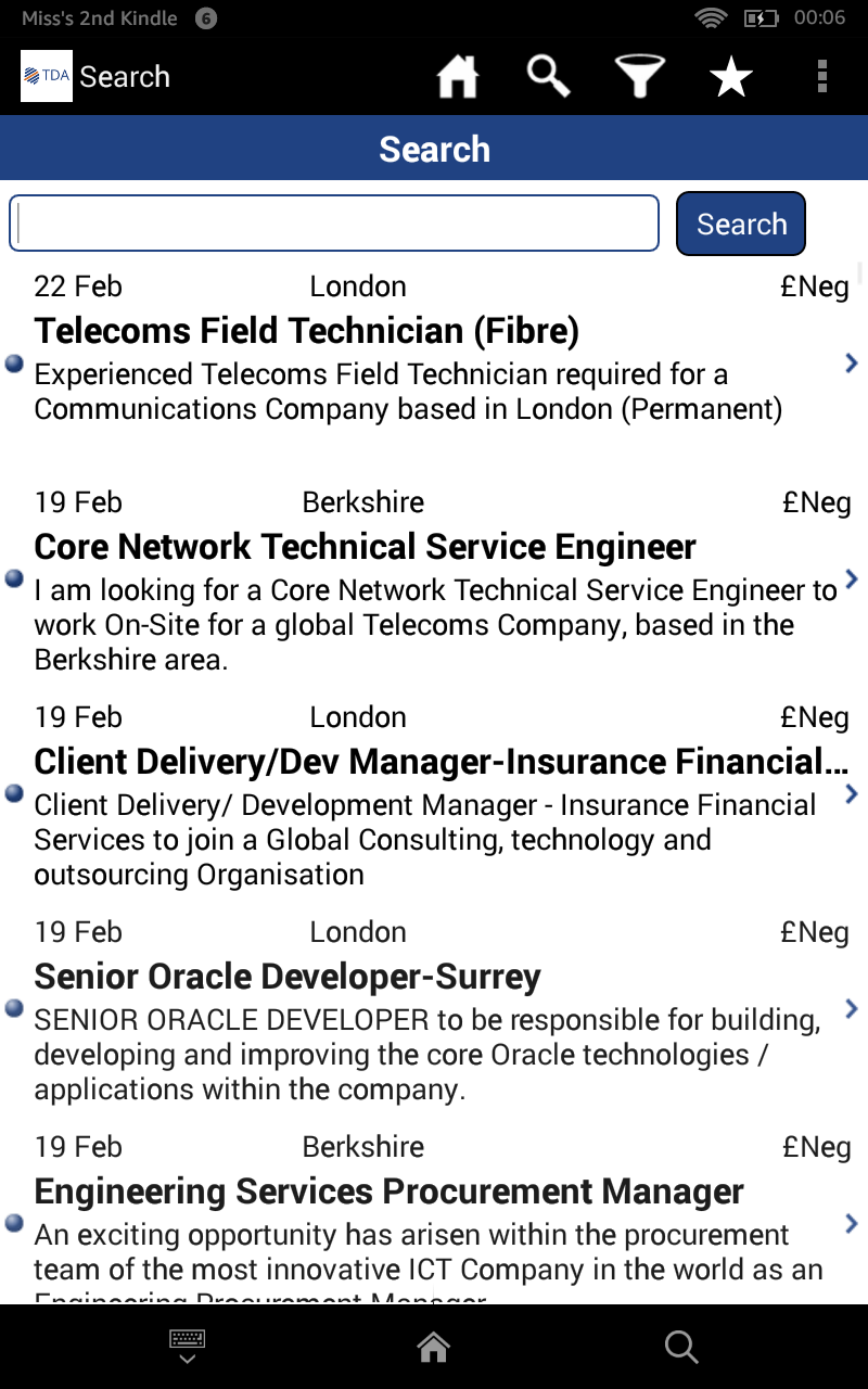 TDA Recrutiment Group - Digital, Technology, Teleco, HR Jobs - App on ...