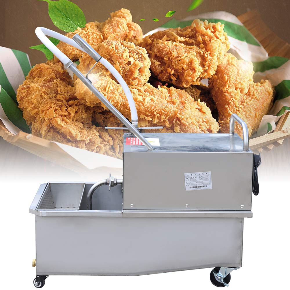 Commercial Deep Fryer With Filtration System