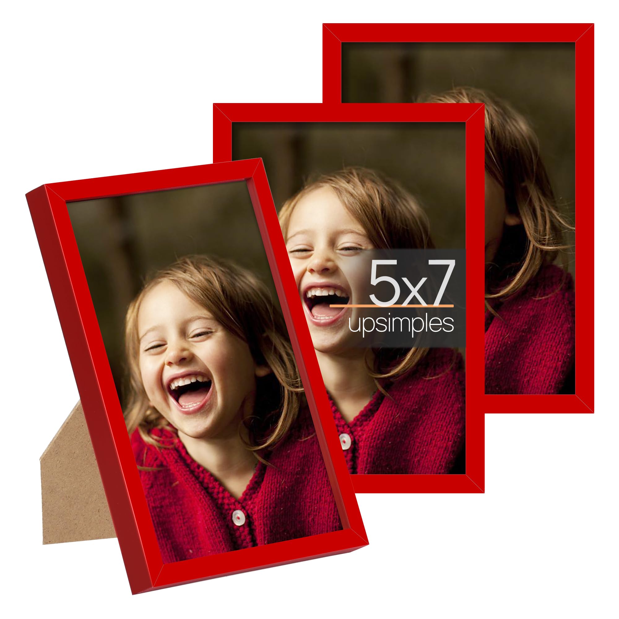 Amazon.com - upsimples 5x7 Picture Frame Set of 3, Made of High ...