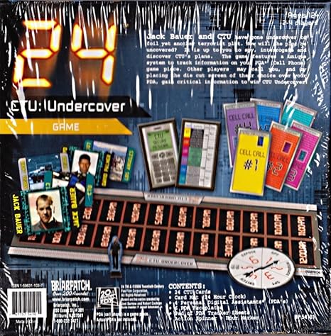 Amazon.com: Briarpatch 24 CTU Undercover Game : Toys & Games