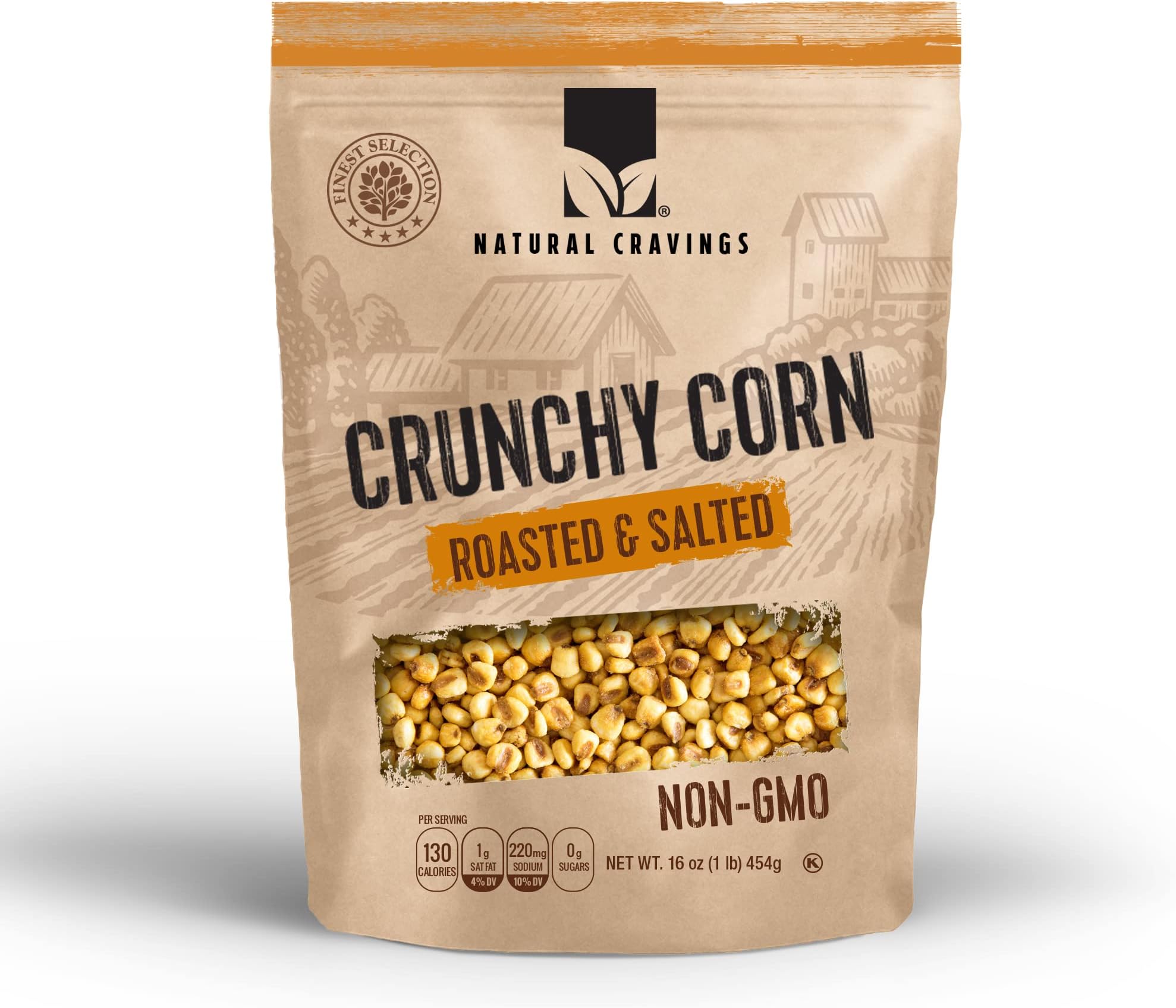 Amazon.com: Natural Craving Salted and Roasted Corn Nuts - Original ...