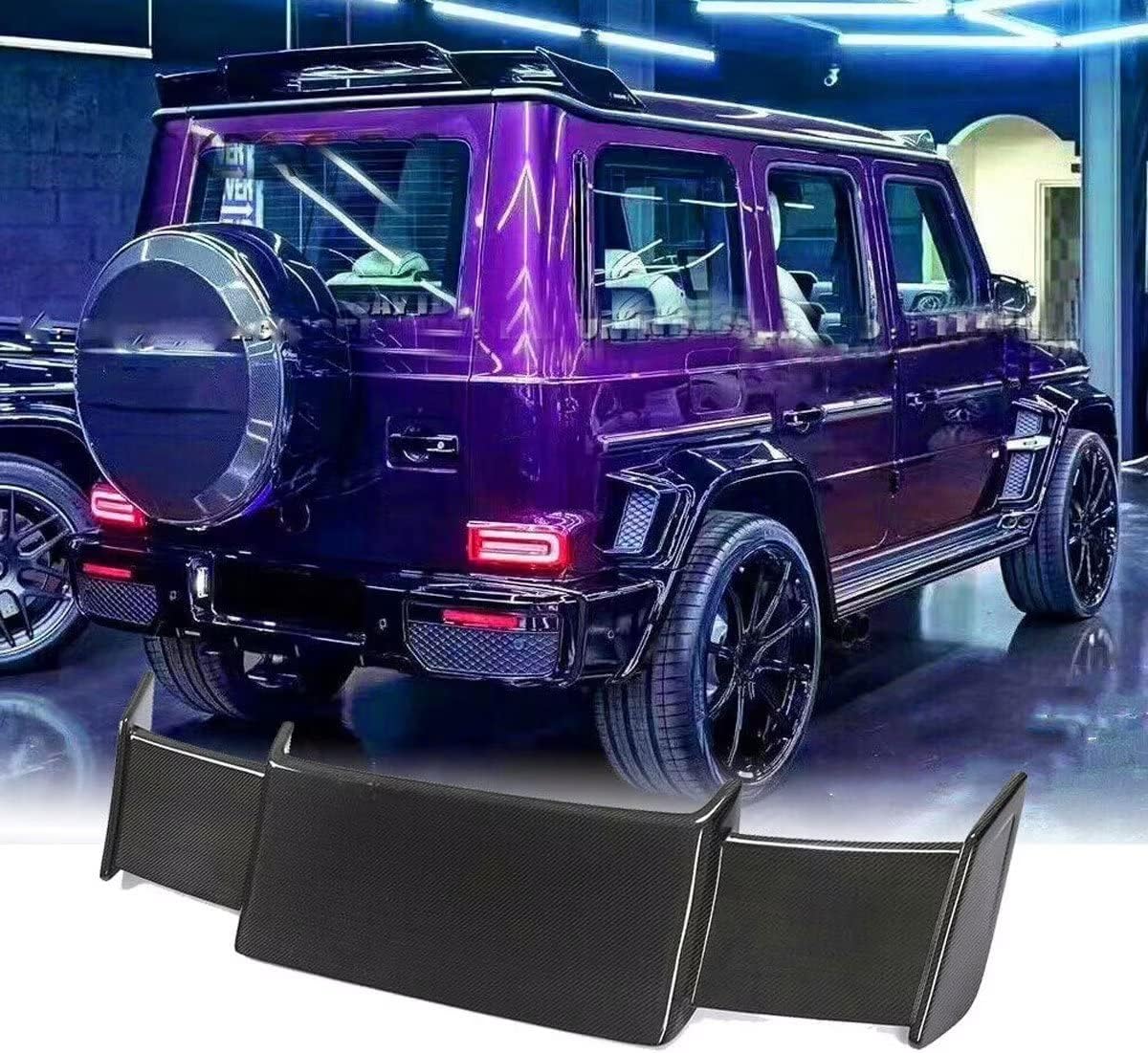 BASNI DRY Carbon Fiber Trunk Spoiler Fits for Mercedes-Benz G Wagon ...