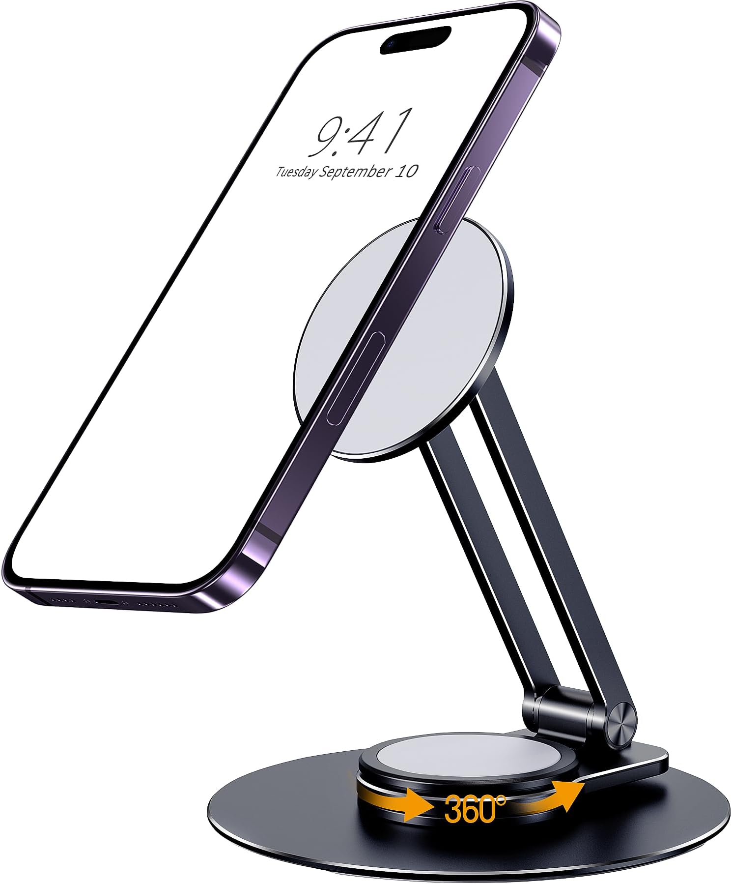 Amazon.com: CreaDream Magnetic Desk Phone Stand for iPhone, Aluminum ...