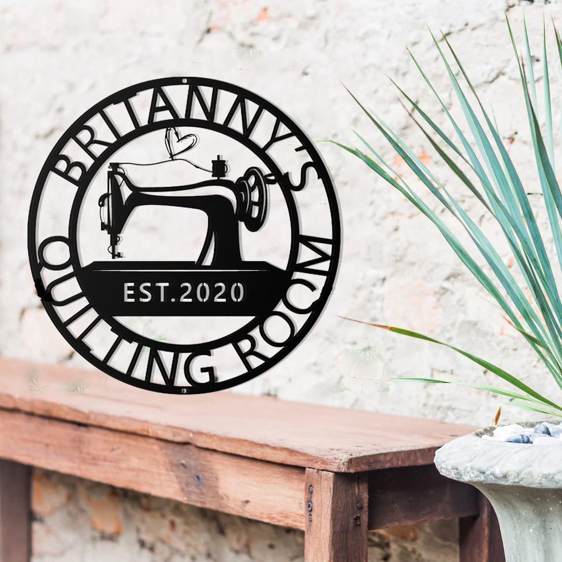 Amazon.com: Custom Sewing Room Metal Sign, Personalized Gift For Mom ...